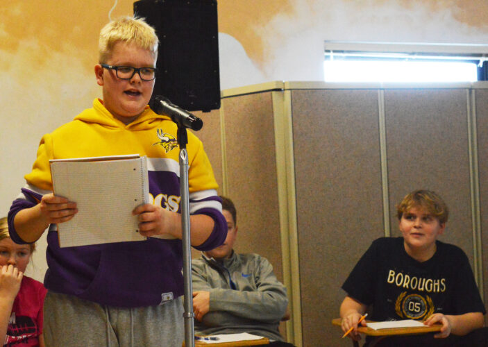Spelling it out | News, Sports, Jobs - Marshall Independent